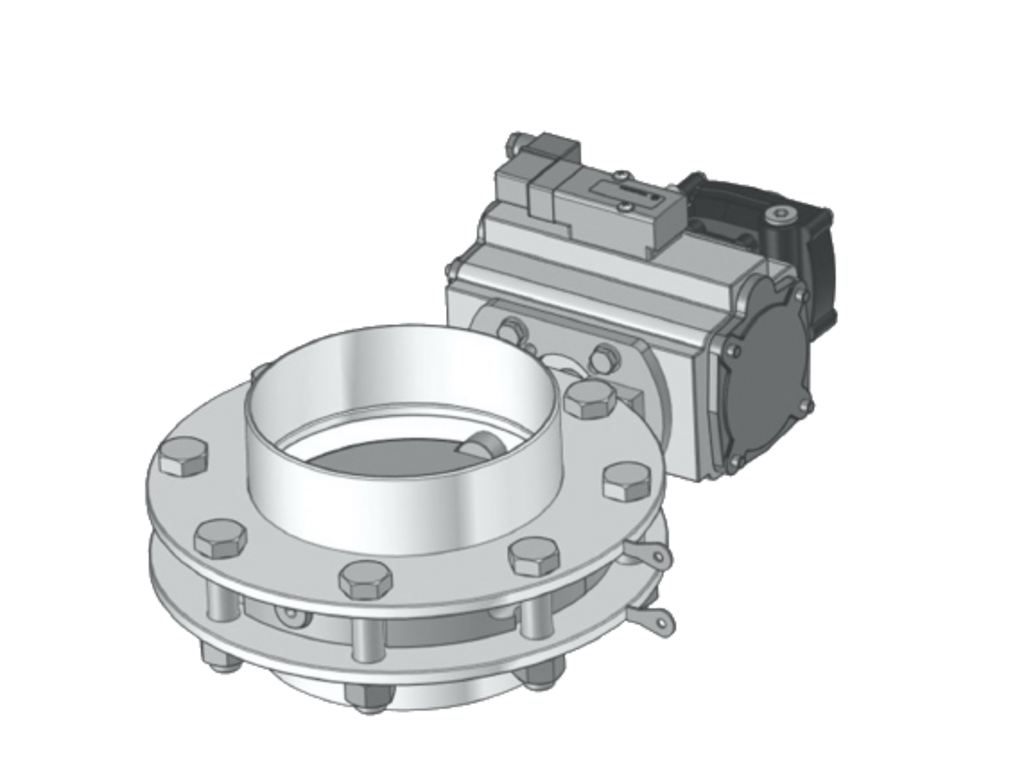 Locking valves for bulk solids | Hosokawa Alpine